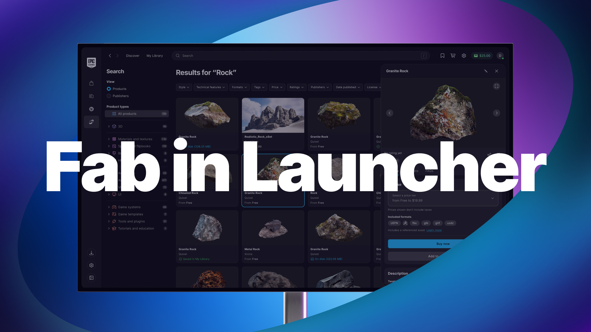 コンテンツ マーケットプレイス「Fab」が 10月中に運用開始！パブリッシング ポータルは本日オープン - Unreal Engine