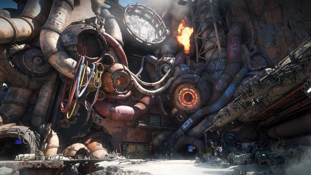 Borderlands 4 の壮大なスケールを World Partition、Nanite、Lumen などの各種 UE5 機能で実現 ...