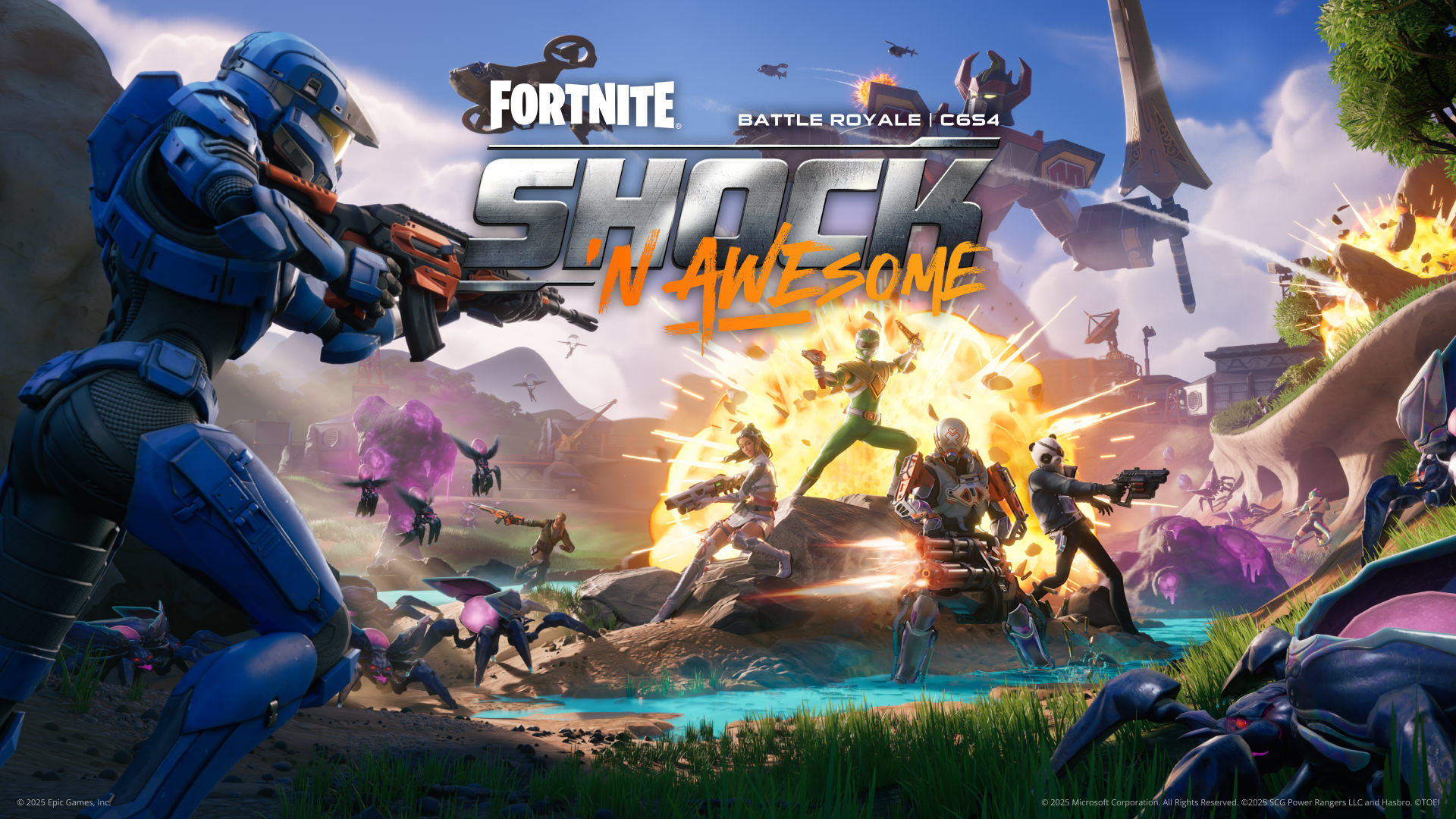 Squash the Bug Swarm in Fortnite BR: Shock ‘N Awesome!
