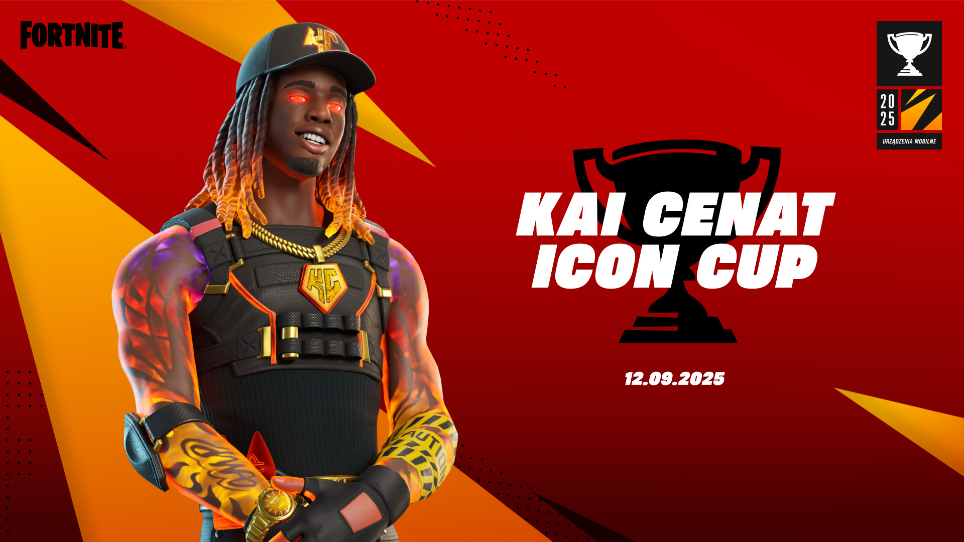 Turniej Kai Cenat Icon Mobile Cup – odblokujcie jego stroje w Fortnite