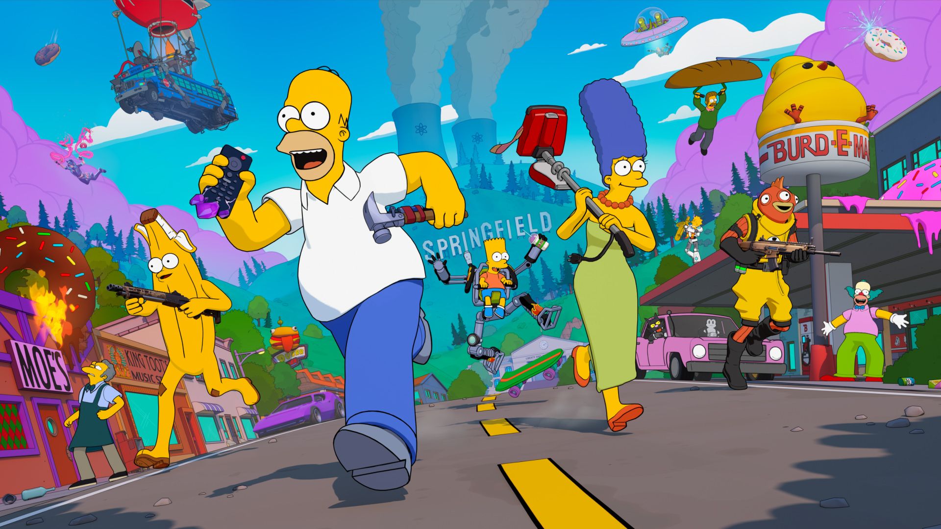 Fortnite | Simpsons: Drop into Springfield!