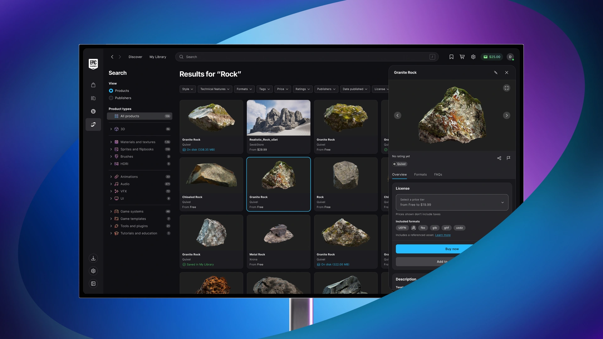 Fab in Launcher brings Quixel Bridge features to the Epic Games ...